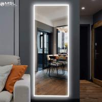 China ETL Listed LED Bathroom Mirror 12V 6000K with Anti-Fog and Bluetooth - Custom Sizes Available for sale