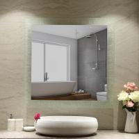 China ETL Listed 24-48 Inch LED Bathroom Mirror with Anti-Fog 3000K-6000K CCT and 12V Operation for sale