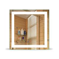 China Custom Wall Mounted 12V LED Smart Bathroom Mirror with 3000K-6000K CCT, Anti-Fog & 50,000 Hour Lifespan for sale
