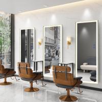 China Silver LED Full Length Backlit Salon Mirror 3000K-6000K with 12V Power and 50,000 Hour LED Lifespan for sale
