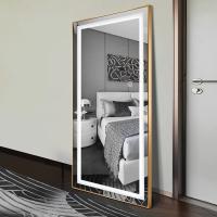 China 800x600mm LED Full Body Mirror with Adjustable 3000K-6000K Lighting and Anti-Fog Function for sale