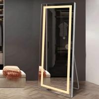 China 800x600mm LED Full Body Mirror with Adjustable 3000K-6000K Lighting and Anti-Fog Function for sale