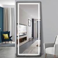 China 800x600mm LED Full Body Mirror with Adjustable 3000K-6000K Lighting and Anti-Fog Function for sale