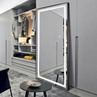 China 800x600mm LED Full Body Mirror with Adjustable 3000K-6000K Lighting and Anti-Fog Function for sale