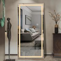 China 800x600mm LED Full Body Mirror with Adjustable 3000K-6000K Lighting and Anti-Fog Function for sale