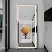 China 800x600mm LED Full Body Mirror with Adjustable 3000K-6000K Lighting and Anti-Fog Function for sale