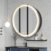 China Custom LED Medicine Cabinet Wall Mounted Mirror 12V 3000K-6000K Stainless Steel with Anti-Fog & Bluetooth for sale