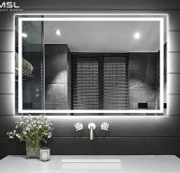China Intelligent Triple Door Medicine Cabinet with 5mm Smart Mirror, 12V LED Lighting and Anti-Fog Technology for sale