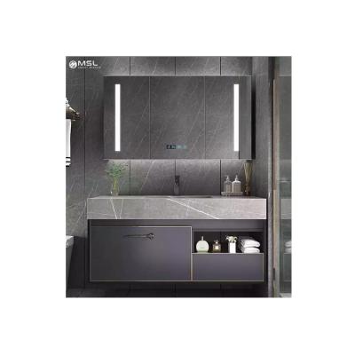 China 4000K-5000K LED Bathroom Mirror Cabinet with Storage - 12V Voltage, 50,000 Hour LED Lifespan for sale