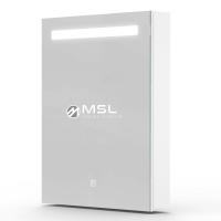 China Wall Mounted LED Bathroom Mirror Cabinet with 4000K Lighting, 12V Operation and Customizable Size Options for sale