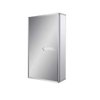 China Aluminum LED Bathroom Mirror Cabinet 12V with Anti-Fog, CCT Dimming & 50,000 Hour LED Lifespan for sale
