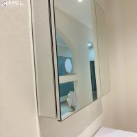 China Stainless Steel LED Medicine Cabinet with 6000K Lighting, 12V Voltage and Custom Size Options for sale
