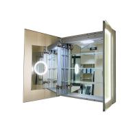 China 32-34 Inch LED Bathroom Mirror Cabinet with 12V Lighting, 3000K-6000K CCT, and 50,000-Hour Lifespan for sale