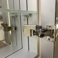 China 32-34 Inch LED Bathroom Mirror Cabinet with 12V Lighting, 3000K-6000K CCT, and 50,000-Hour Lifespan for sale