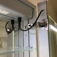 China 32-34 Inch LED Bathroom Mirror Cabinet with 12V Lighting, 3000K-6000K CCT, and 50,000-Hour Lifespan for sale