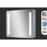 China 4000K LED Medicine Cabinet with Anti-Fog Technology - 12V Customizable Square Mirror for Hotel Bathrooms for sale