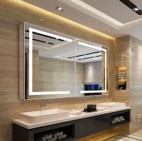 China Customizable Anti-Fog LED Bathroom Mirror Cabinet 12V 3000K-6000K with Smart Functions and 3-Year Warranty for sale
