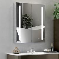 China Copper Free LED Medicine Cabinet with Mirror 12V Lighting 3000K-6000K Color Temperature Custom Size for sale
