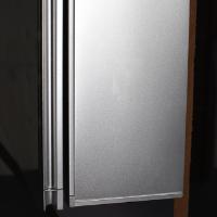 China Digital Clock LED Bathroom Mirror Cabinet with Aluminum Frame - 12V, 3000K-6000K CCT, Anti-Fog & Motion Sensor for sale