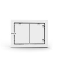 China Wall Mounted LED Makeup Mirror with Touch Screen - 15/18 Bulbs, 5000K-6000K Color Temperature, 12V Operation for sale