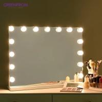 China Custom Smart Touch Screen LED Vanity Mirror 12V with 3000K-6000K CCT & Anti-Fog Function for sale