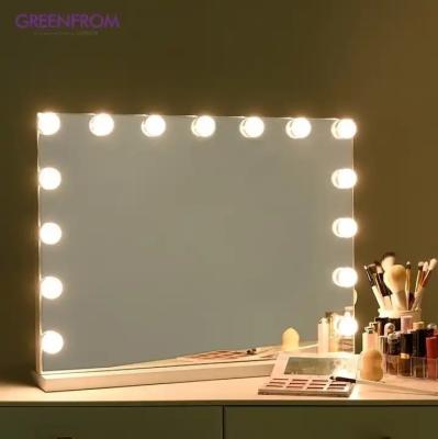 China Custom Smart Touch Screen LED Vanity Mirror 12V with 3000K-6000K CCT & Anti-Fog Function for sale