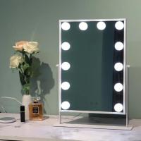 China Custom Smart Touch Screen LED Vanity Mirror 12V with 3000K-6000K CCT & Anti-Fog Function for sale