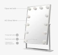 China Custom Smart Touch Screen LED Vanity Mirror 12V with 3000K-6000K CCT & Anti-Fog Function for sale