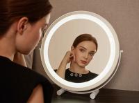 China 3000K-6000K LED Makeup Mirror with Touch Screen, 12V Voltage, and Customizable Size for Hotels and Salons for sale