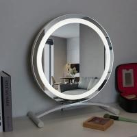China 3000K-6000K LED Makeup Mirror with Touch Screen, 12V Voltage, and Customizable Size for Hotels and Salons for sale