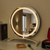 China 3000K-6000K LED Makeup Mirror with Touch Screen, 12V Voltage, and Customizable Size for Hotels and Salons for sale