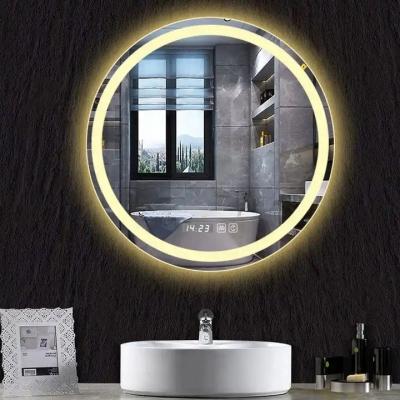 China Custom Smart LED Bathroom Mirror with 3000K-6000K CCT, Anti-Fog & 12V Operation for Hotels & Homes for sale