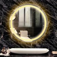 China Custom Smart LED Bathroom Mirror with 3000K-6000K CCT, Anti-Fog & 12V Operation for Hotels & Homes for sale