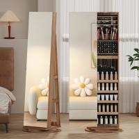 China 360° Swivel Jewelry Cabinet with 61