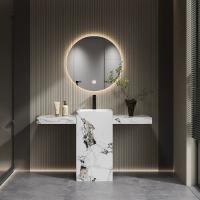 China 6500K Backlit LED Bathroom Mirror 5mm Ultra-Thin Glass with Anti-Fog & Dimmable 12V Lighting for sale
