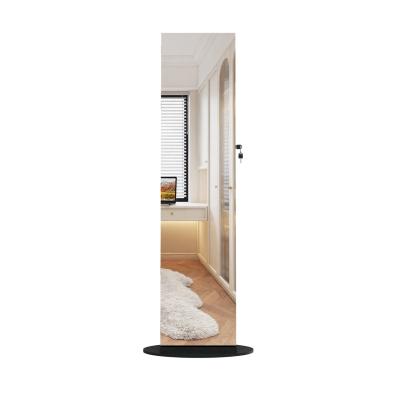 China Antibacterial Full Length Mirror Jewelry Armoire with Lockable Storage 15kg Capacity for sale