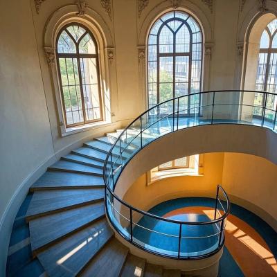China 6mm - 19mm Float Toughened Curved Glass Tempered Glass For Building for sale