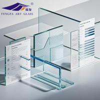 China Custom Iridescent Gradient Tempered Glass For Stunning Art Installations for sale