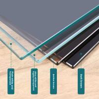 China Low Iron 3.2mm Tempered Prismatic Glass Solar Panel Photovoltaic Energy Safety for sale