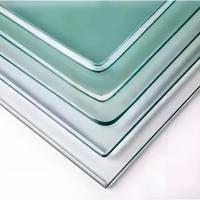 China Multi Thickness 5mm 6mm 7mm Tempered Glass Panel Durable Architectural Construction for sale