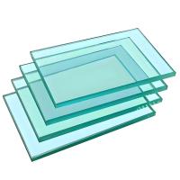 China 8mm 10mm 12mm Toughened Glass Tempered Glass For Building Window And Doors for sale