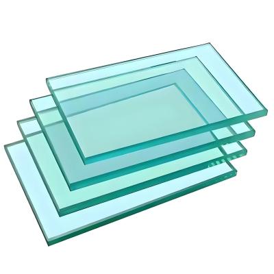 China 8mm 10mm 12mm Toughened Glass Tempered Glass For Building Window And Doors for sale