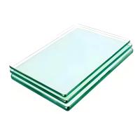 China Building Safety Laminated Tempered Glass Plate Customizable Size for sale