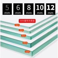 China 4mm 5mm 6mm Tempered Glass Sheet Chemcally Building Clear Float Toughened Glass for sale