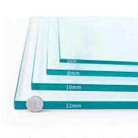 China 4mm 5mm 6mm Tempered Glass Sheet Chemcally Building Clear Float Toughened Glass for sale