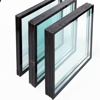 China 10mm Low E Folding Hollow Insulated Glass Panel Lightweight Balcony for sale