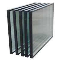 China 18mm Fireproof Insulated Low E Glass Curtain Wall Flat Shape for sale