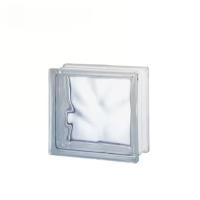 China Ultra White High Transparency Low Iron Toughened Glass Brick Modern Engineering for sale