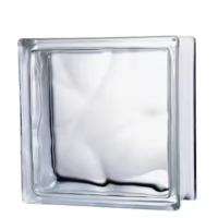 China Ultra White High Transparency Low Iron Toughened Glass Brick Modern Engineering for sale