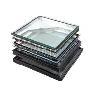 China Insulated Low E Glass Panel Curved Double Glazed For Hotel Outdoor Decoration Bedroom for sale